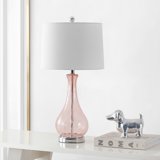 SAFAVIEH Finnley Modern Living Room Accent Table Lamp with USB Port ...
