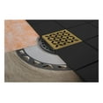 Exlonjet Kerdi-Drain Classic Shower Grate Kit with Integrated Slope ...