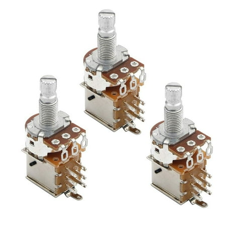 Wweixi 3 Pcs Push Pull Potentiometer Volume Tone Switch Electric Guitar ...