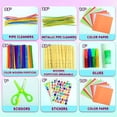 Arts Craft Supplies for Kids, 1000+ PCS Toddler DIY Craft Art Supply ...