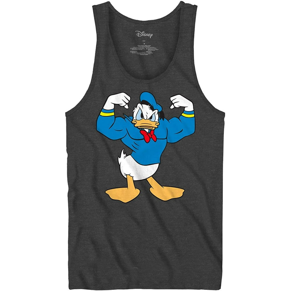 Disney - Buff Donald Duck Muscle Sleeveless Workout Exercise Disneyland ...