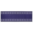 Custom Size Runner Rug Skid Resistant Backing Bordered Rug Runner Chain ...