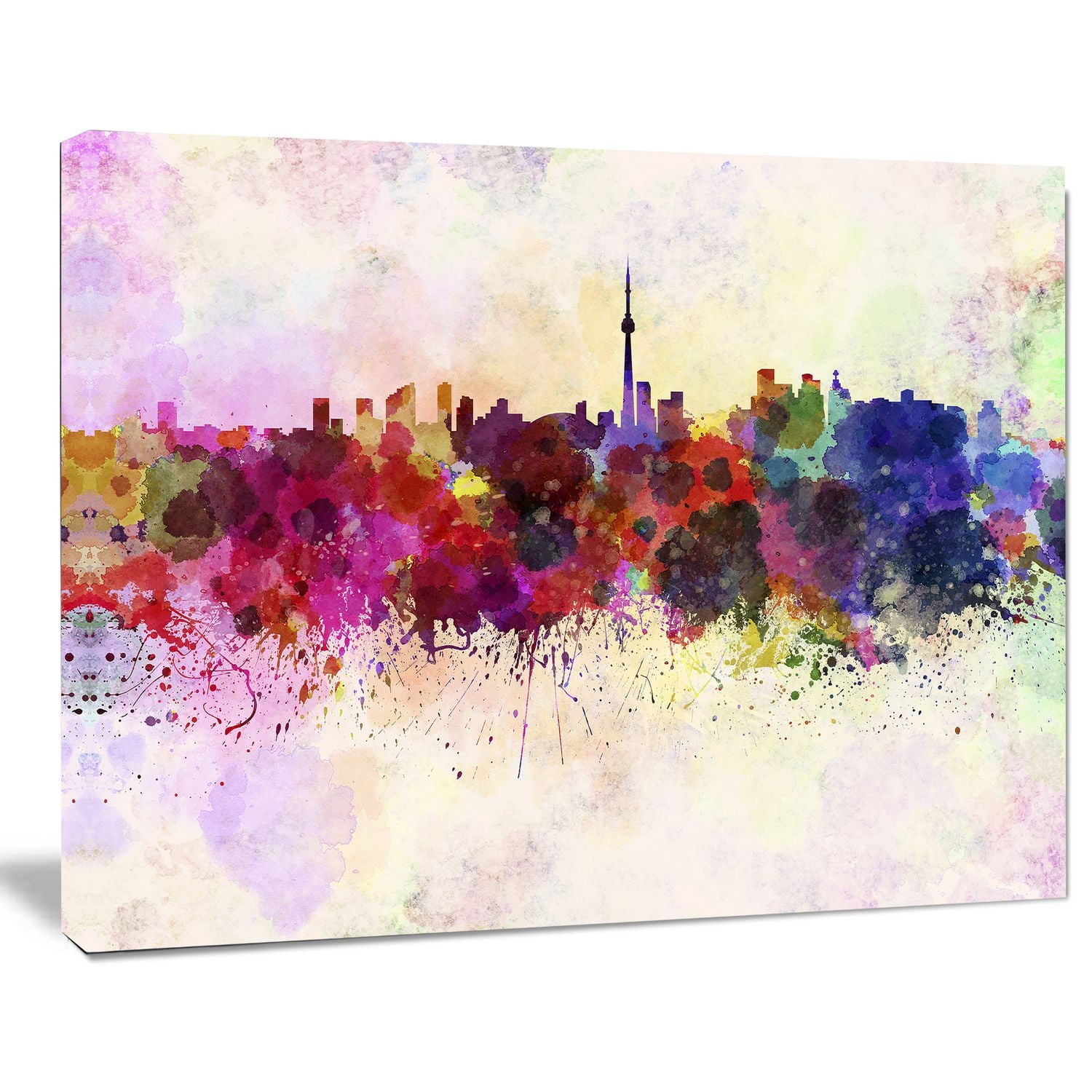 Click here for Designart Design Art Toronto Skyline Canvas Print... prices