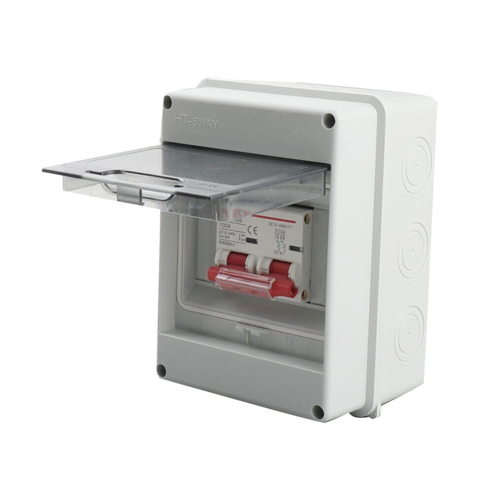 YILIKISS DC12-240V Circuit Breaker Solar System Isolator Switch 100A PV ...