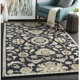 Mark&Day Area Rugs, 6x6 Caraquet Traditional Ink Square Area Rug (6 ...