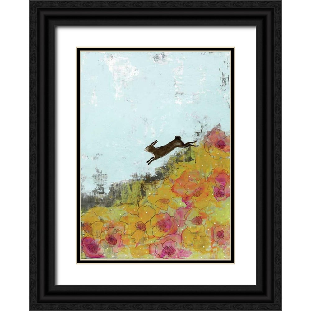 Ogren, Sarah 11x14 Black Ornate Wood Framed with Double Matting Museum ...