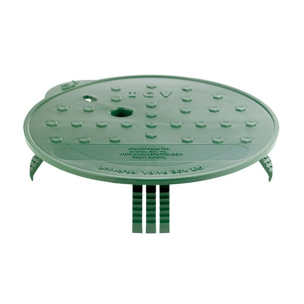 Groundtopper UNI10 Universal Green Round Valve Contractor Grade Box Lid ...