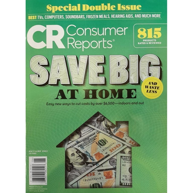 Consumer Reports Cover
