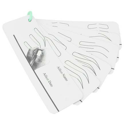 Microblading Template, Microblading Practice Tool Convenient 5 ...
