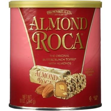 Brown & Haley Dark Roca Buttercrunch Toffee with Almonds & Dark ...