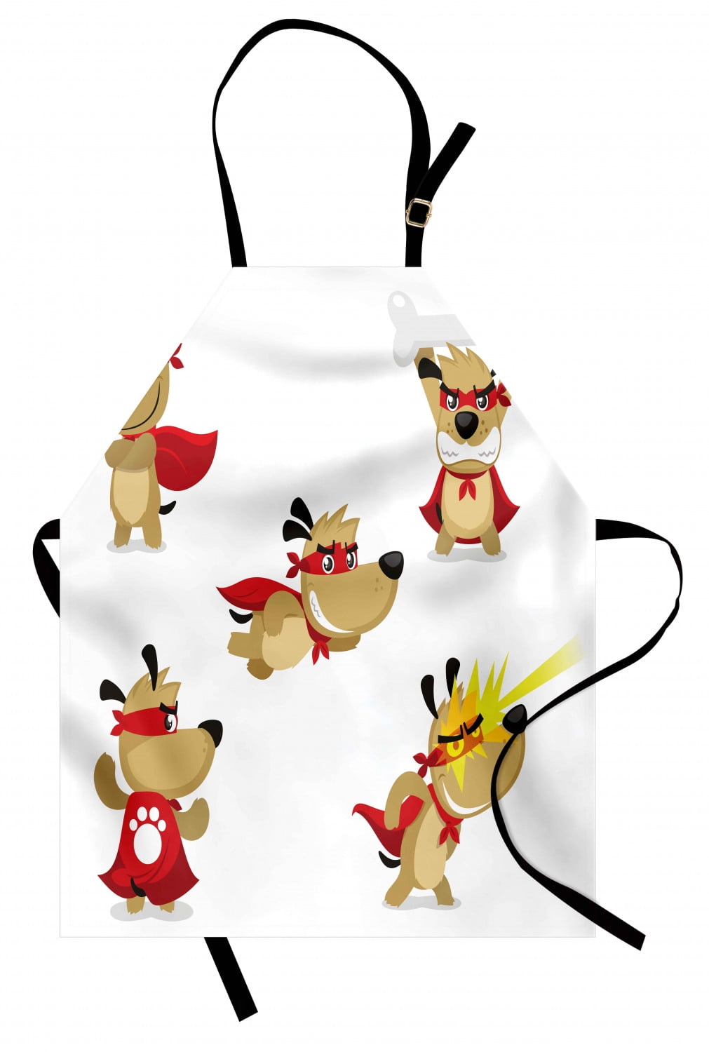Dog Apron Superhero Puppy with Paw Costume and Mystic Powers Laser ...