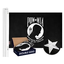 G128 - 3x5 feet, POW/MIA Flag (You Are Not Forgotten) | Double Sided ...