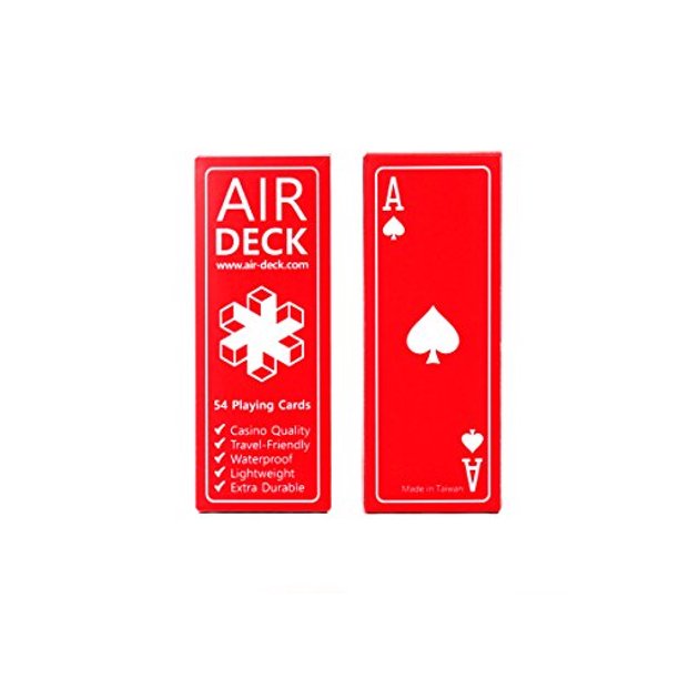 Naipes de Viaje Air Deck - Rojo Tip Top Things Tip Top Things | Bodega ...