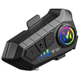 Motorcycle Bluetooth Headset,Helmet Intercom Headset , Hi-Fi Stereo and ...