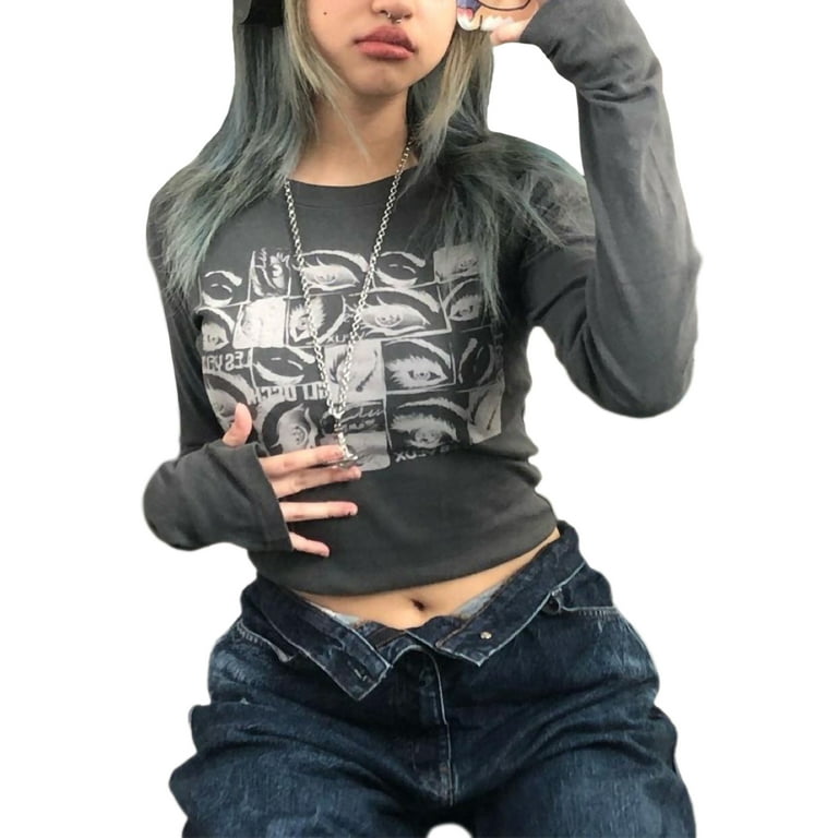 Goth Girls Belly Button