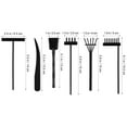 HAMPPLIES 6Pcs Zen Garden Rakes for Small Rake Lovers - Walmart.com