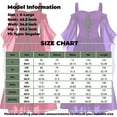 Buyho Gothic Dresses Women Plus Size Cold Shoulder Butterfly Sleeve