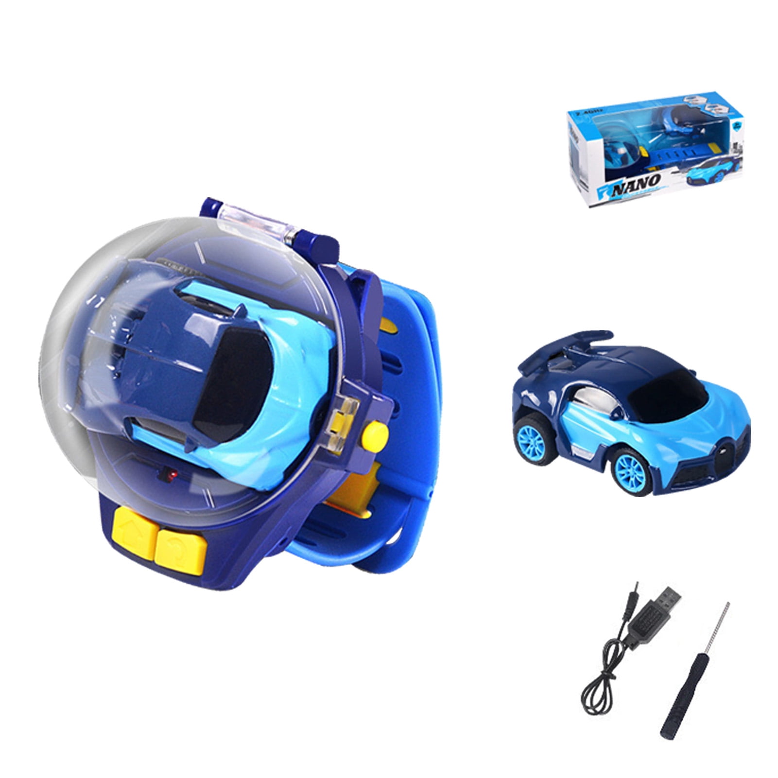 Buy huoge Mini Remote Control Watch Car Toys | ABS Detachable Mini ...