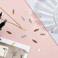 180Pcs 6 Colors Alloy Pendants Feather Mixed Color 15x5mm 30pcs/color ...