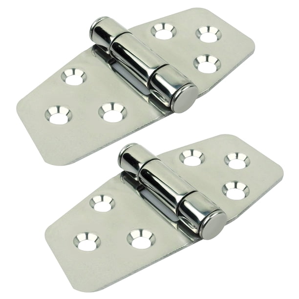 Seachoice Pair of 316 Stainless Steel Barrel Up Friction Hinges ...