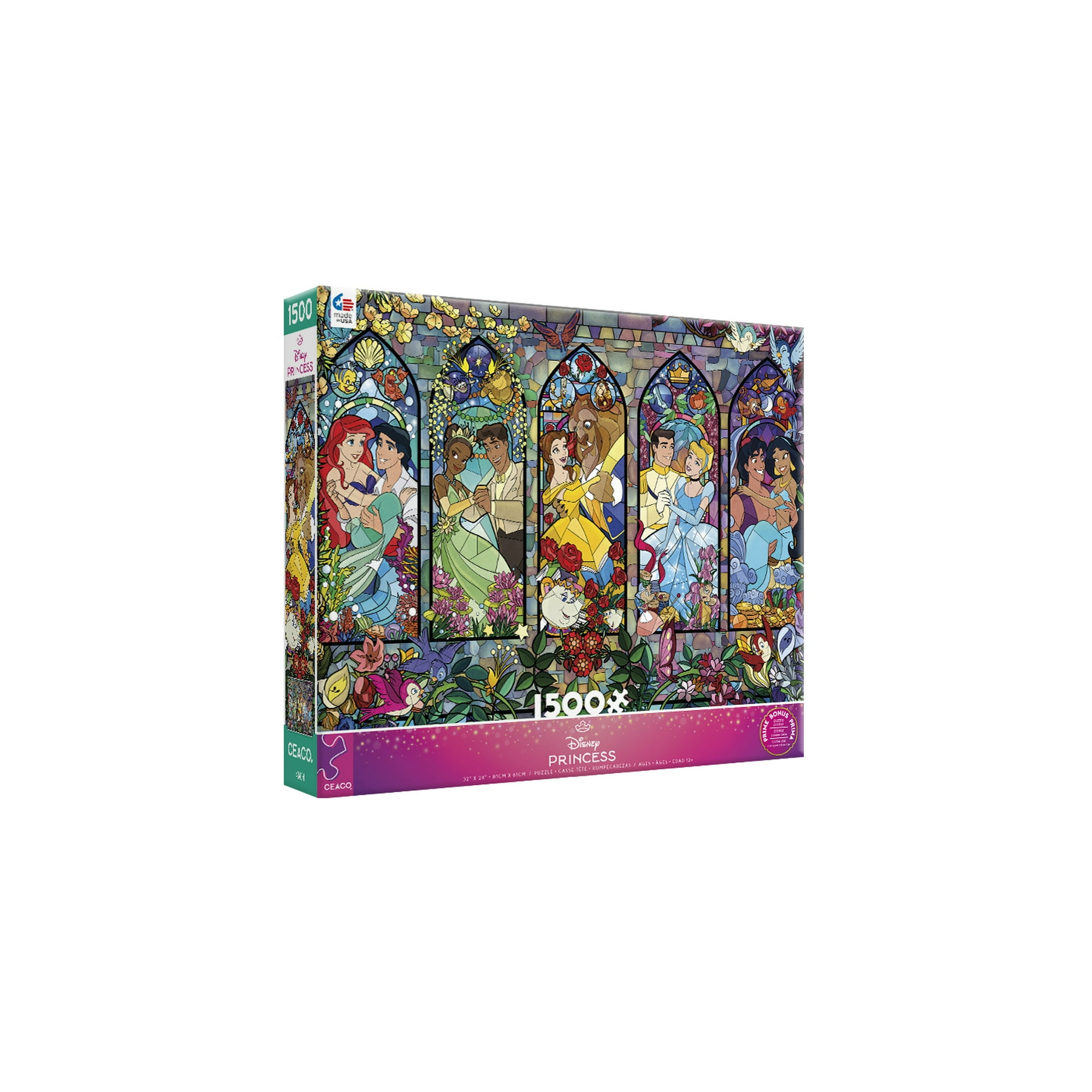 Click here for Ceaco Disney Princess Castle Royal Windows 1500-Pi... prices