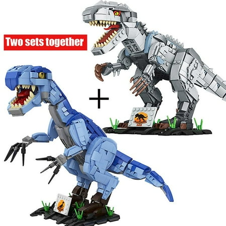 Dinosaur Ideas Technical T-rex Dinosaur Animal World Building Blocks ...