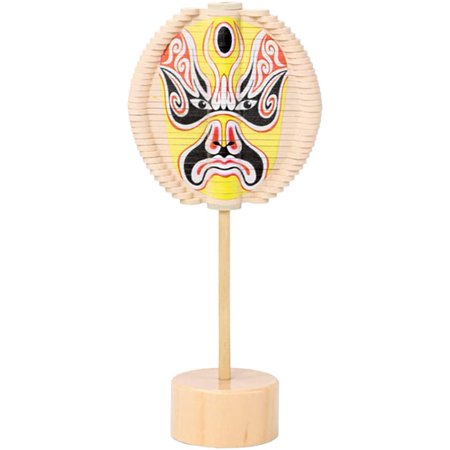 HTCM Wooden Spiral Lollipop Rotating Stick Toy Spinning Stress Relif ...