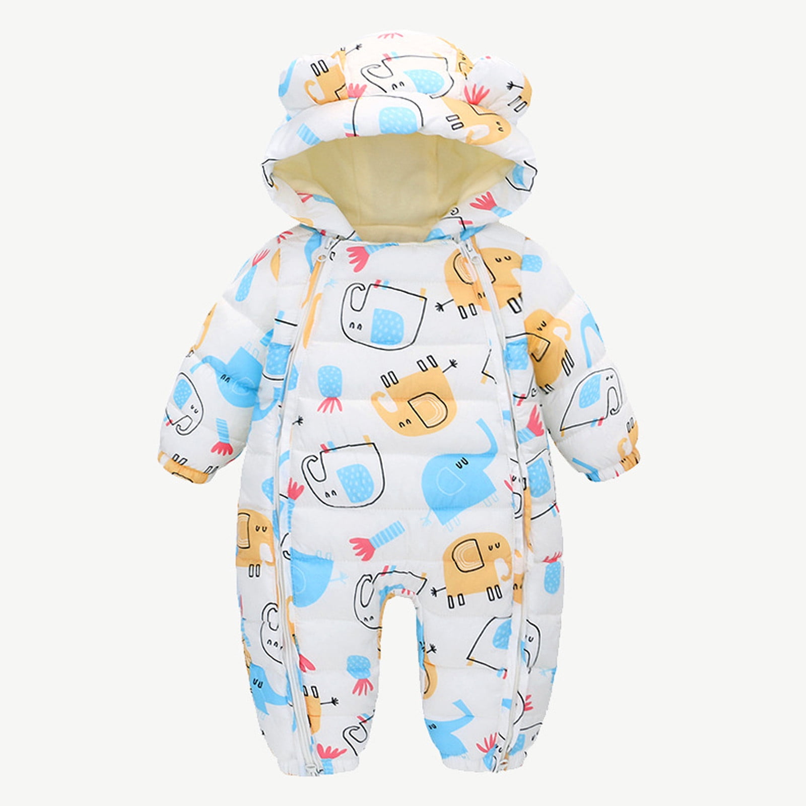 Click here for Wenxiaoo Baby Snowsuit Toddler Winter Jumpsuit Out... prices
