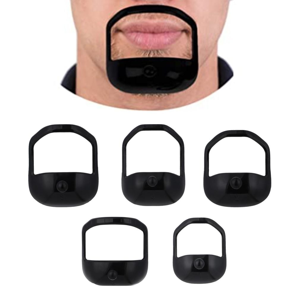 5 Sizes Trimming Symmetric Styling Template Goatee Beard Shaping Tool ...