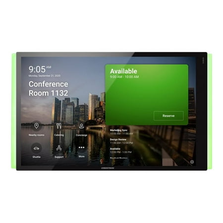 Crestron Room Scheduling Touch Screen TSS-1070-T-B-S-LB KIT - For ...