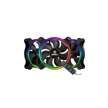 Enermax HF120 RGB PWM 120mm Case Fan, Addressable RGB Sync Via ...