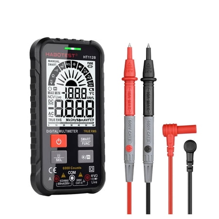 Unatoiry Digital Multimeter Automatic Amperometric Tool Meter ...