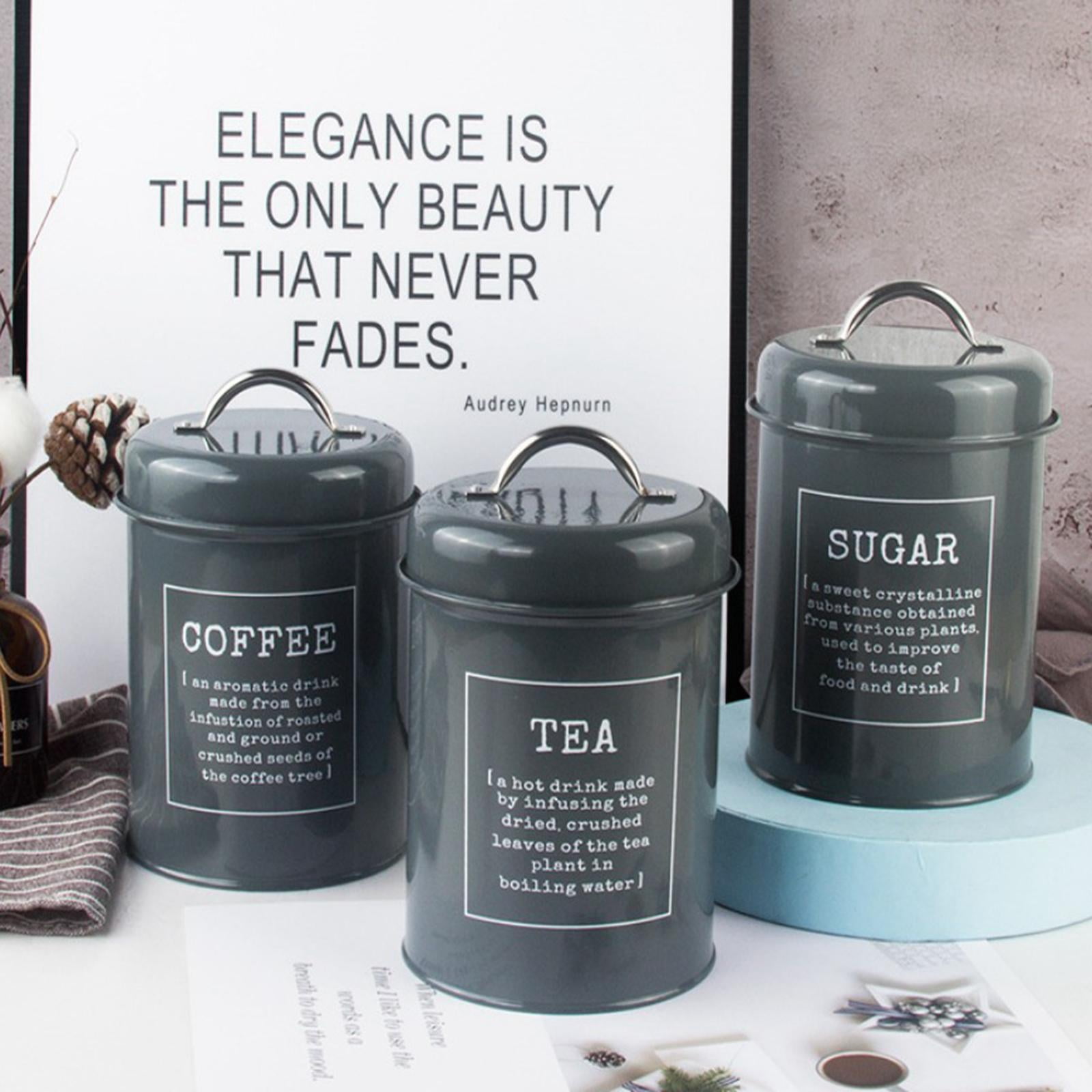 3 Pieces Storage Tin, dryinginginginginging Food Storage Containers ...