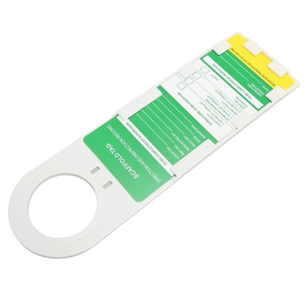 Indication Label Prompt Card,Safety Inspection Tag for Site Maintenance ...