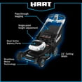 HART 40V 21-inch 3-in-1 Self-Propelled Mower Kit, Cordless, (2) 6.0Ah ...