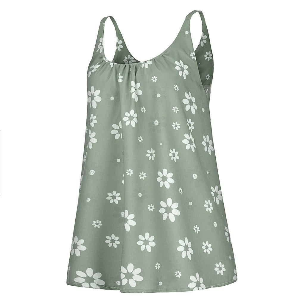 Aayomet Crop Tops For Women Women's Sleeveless Strappy Tank Square Neck ...