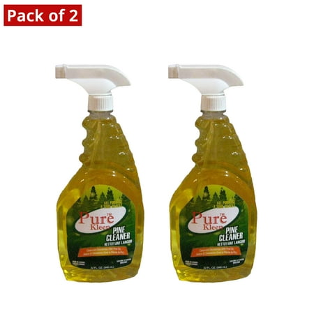 Pure Kleen All Purpose Pine Cleaner Cleans & Deodorizes 946ml Pack of 2 ...
