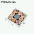 8Pcs Craft Stamp Flower Stamper with Inkpad Scrapbooking Decorative ...