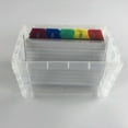 Pen+Gear Plastic Index Card Box,Desktop Organizers - Walmart.com