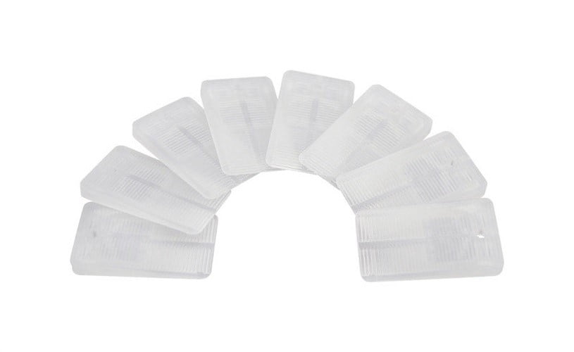Keeney 3" x 2" Rectangle Plastic Leveling Shims (8 Pack) - Walmart.com
