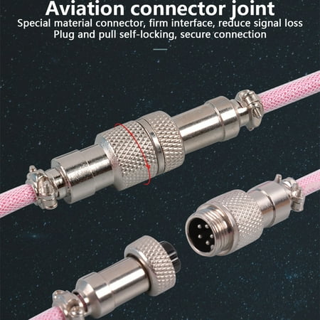 Mechanical Keyboard Cable Professional Keypad Solid Color Appearance ...