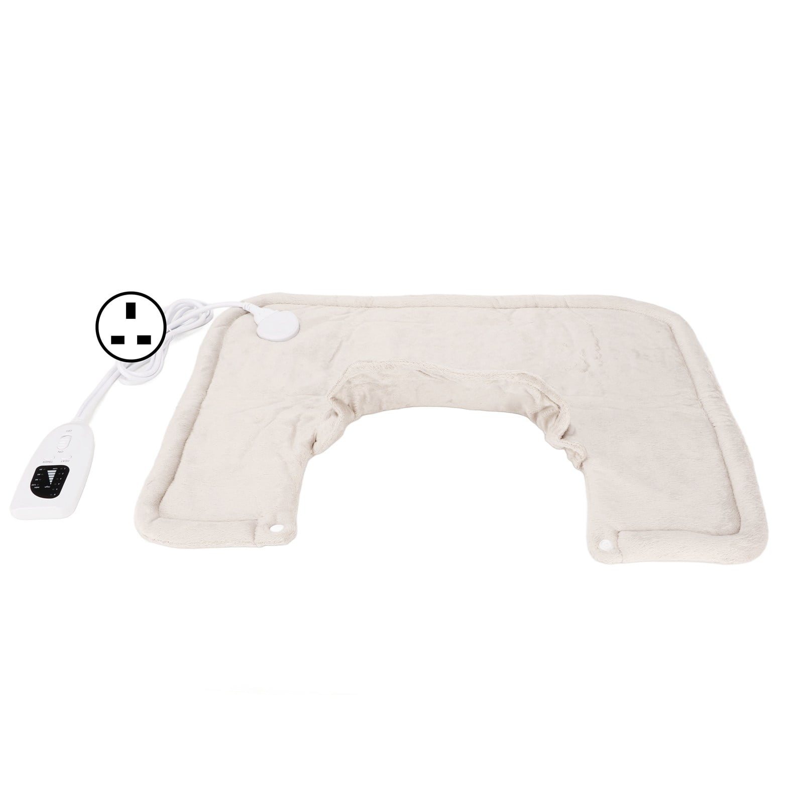 Almohadilla térmica para hombros, 6 niveles, compresa caliente, apagado ...