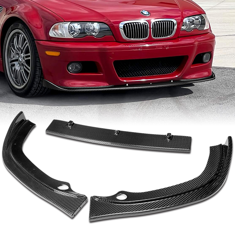 Stay Tuned Performance REAL Carbon Fiber Front Bumper Splitter Spoiler ...