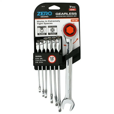 "Zero Degree 1/4"" Drive Gearless Quick Release Ratchet, Nickel Plated ...