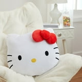 Hello Kitty Plush Cuddle Pillow, Kids Decorative Bedding, Soft ...