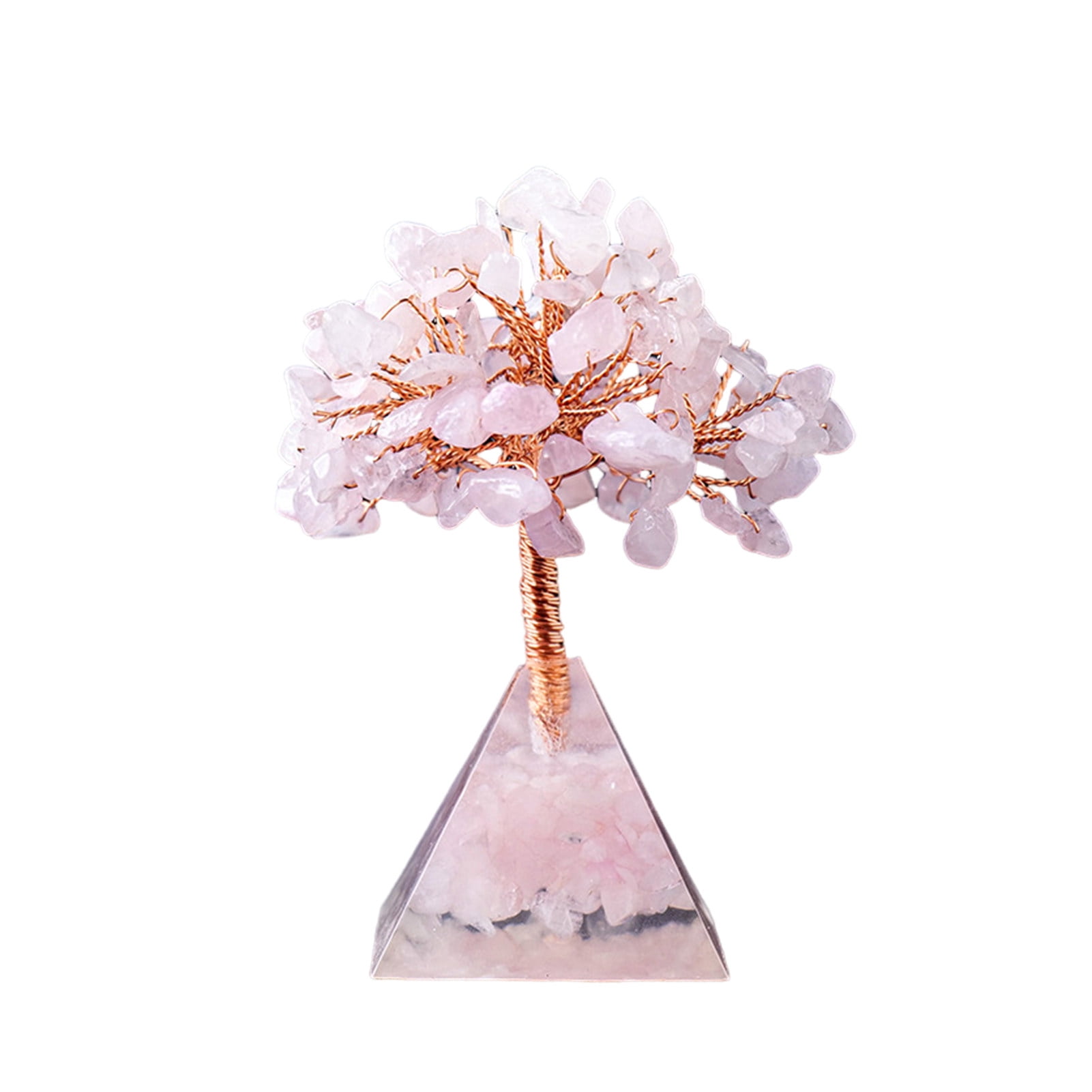 Click here for Cschome Colorful Natural Stone Tree Figurine Stone... prices