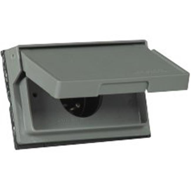 S3999SPL Receptacle for Use on Mobile Homes & Trailers - Gray - Walmart.com