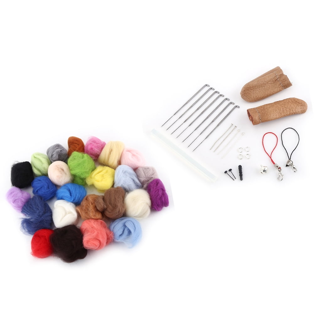 Click here for Liyjtk 25pcs Mixed Color Wool Fiber Needle Felting... prices