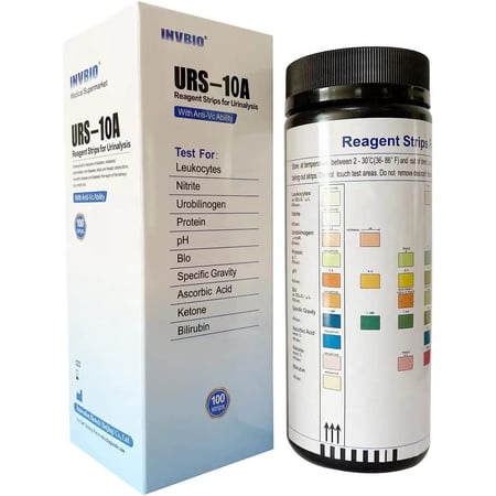 INVBIO Test-Strips 10 Parameters (100 Count) | Walmart Canada