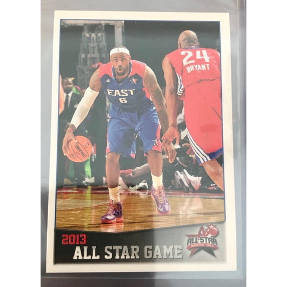 2013-14 Panini NBA Stickers #329 2013 All-Star Game (Lebron James vs ...
